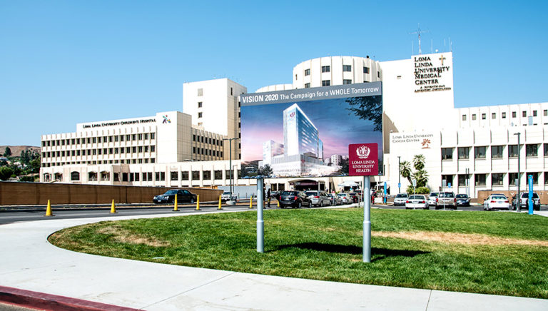 Construction efforts on the new Loma Linda University Medical Center ...